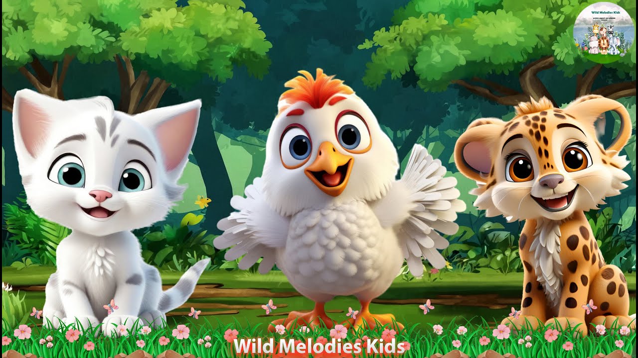 Lovely Animal Sounds: Leopard, Cat, Chickling, Rhinoceros - Animal ...