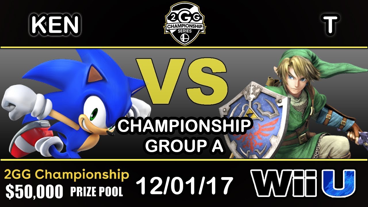 2GGC - KEN (Sonic) Vs. T (Link) Group A - Championship - YouTube