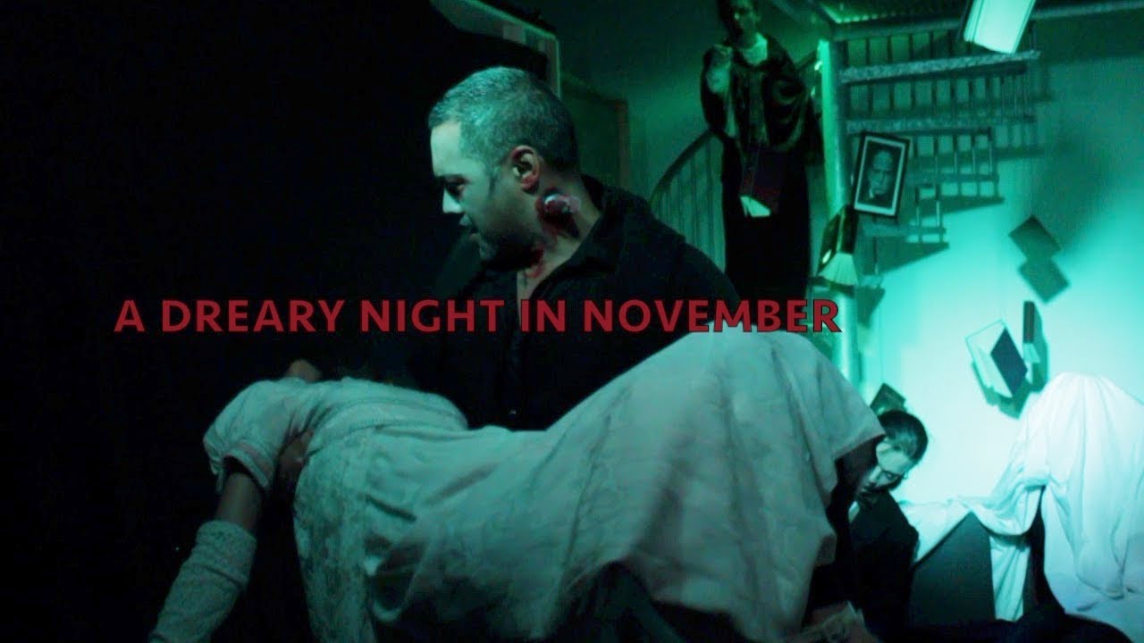 'A Dreary Night in November' | pop-up ghost drama @ FOAM library - YouTube