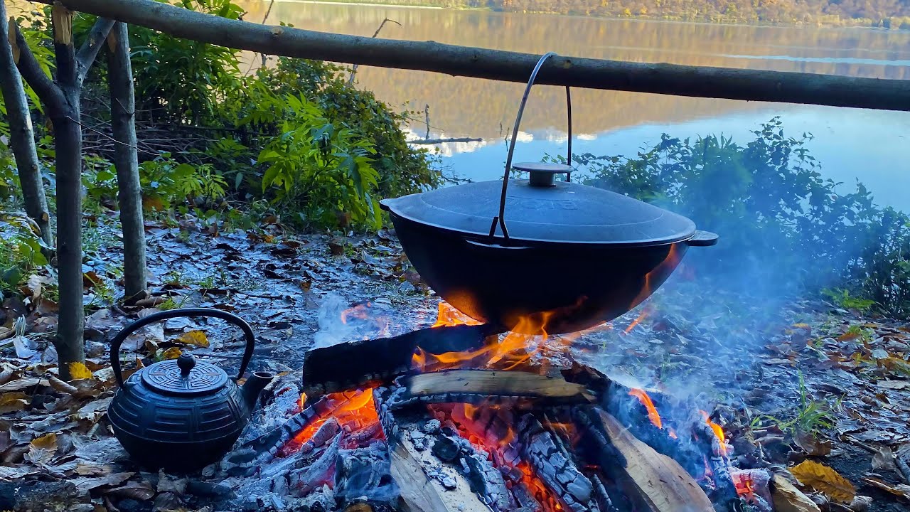 THE PERFECT WILD PLACE TO COOK YOURSELF A GREAT DISH OF LAMB MEAT WITH ...