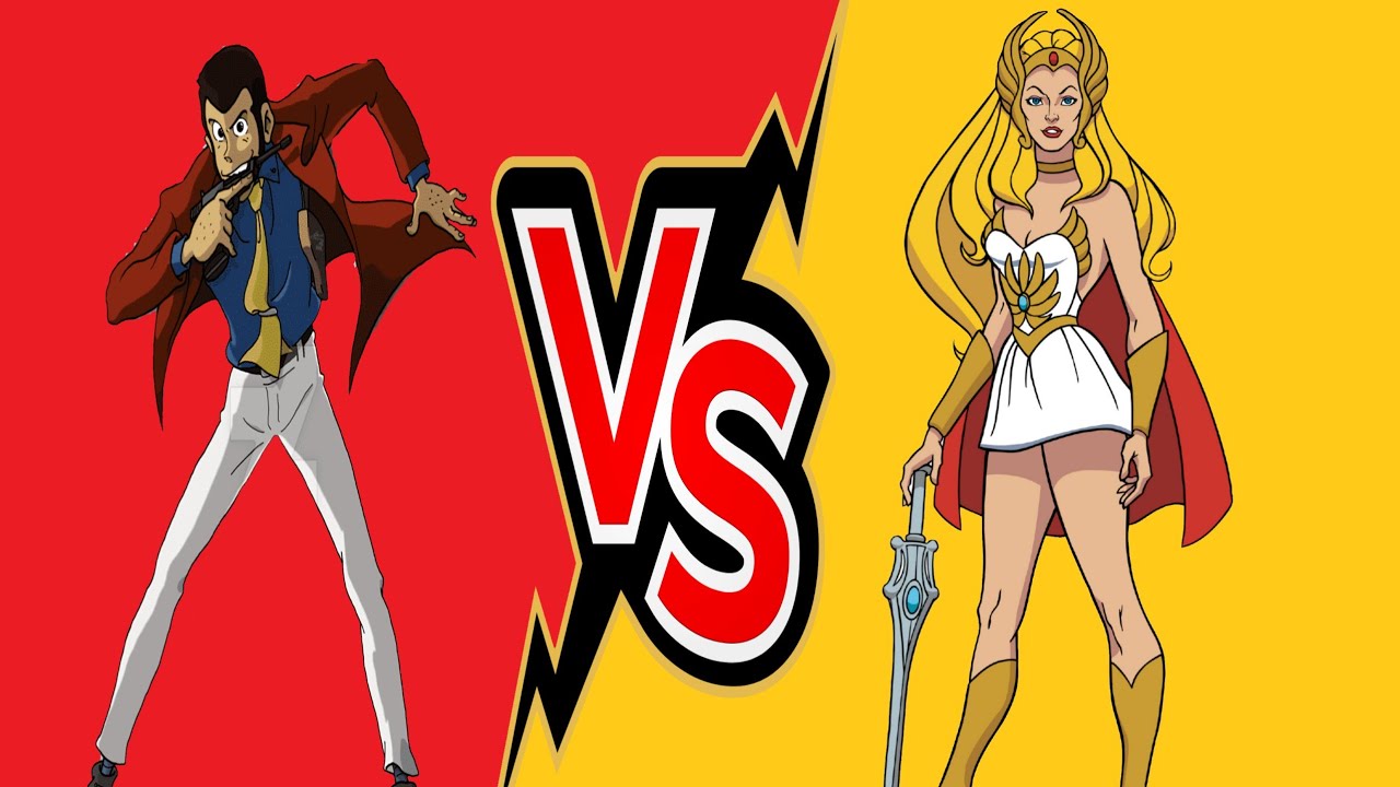 MUGEN Battle Request - Lupin the 3rd vs She-Ra (He-Man) - YouTube
