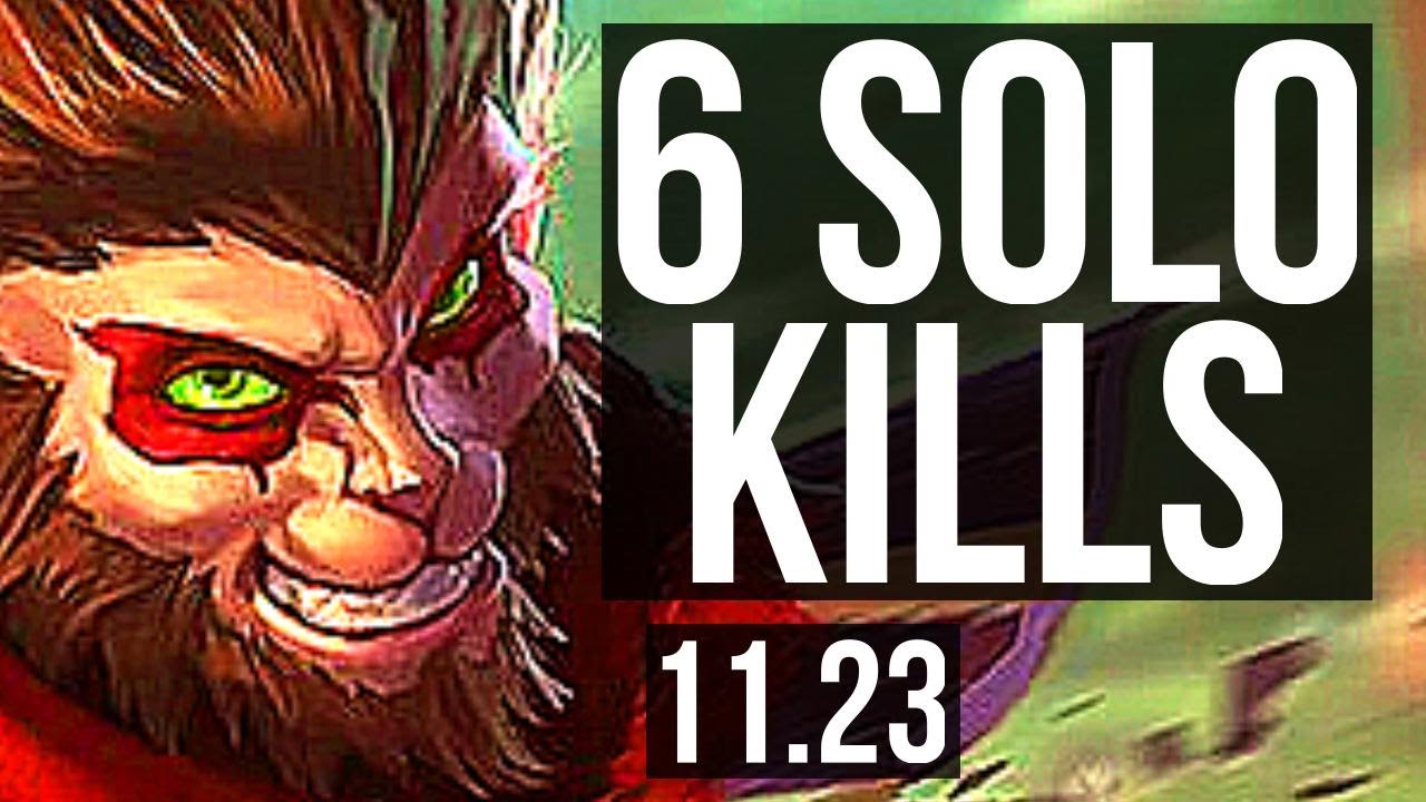 Wukong Vs Jax Top 2 8m Mastery 6 Solo Kills 9 2 5 Dominating