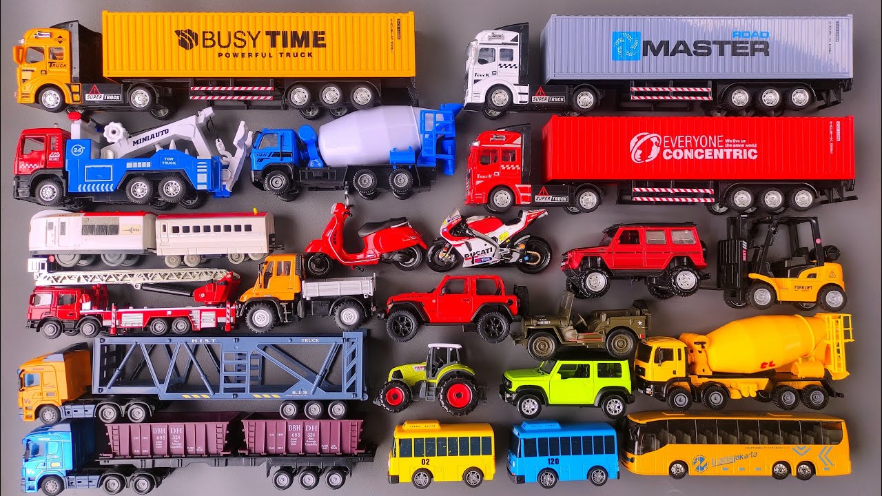 Mega RC Trucks RC Heavy Haulage RC Car Transport RC Traktor Volvo Lesu ...