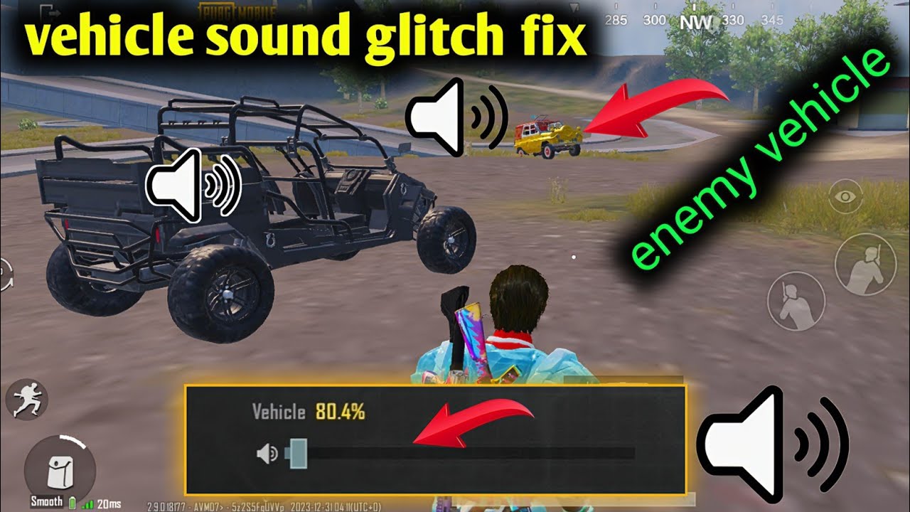 Bgmi Vehicle Sound Problem || Bgmi New Vehicle Sound Problem Solve ...