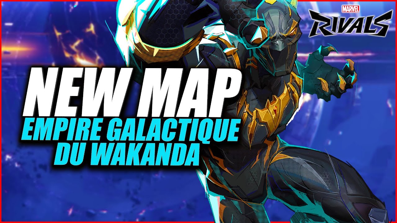 NEW MAP the INTERGALACTIC EMPIRE OF WAKANDA MARVEL RIVALS REACT ...