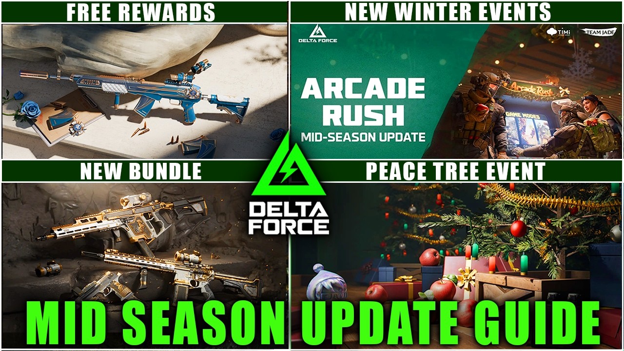 Delta Force Mid-Season Winter Update Tomorrow ️ All Events, Rewards ...