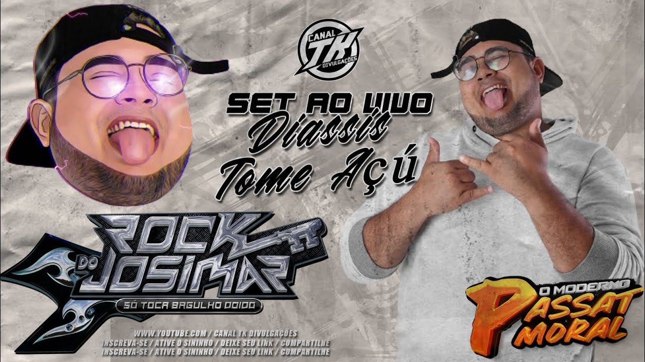 🎸SET AO VIVO DJ JOSIMAR - DIASSIS - TOME AÇÚ 29.06.24🎸 - YouTube