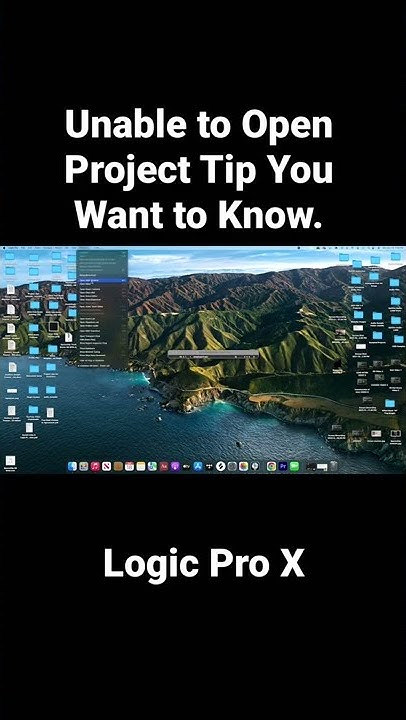 HOW TO OPEN LOGIC PRO X PROJECT WINDOW THAT WON'T OPEN || Logic Pro X Tutorial || - YouTube