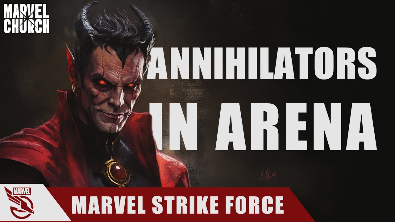 Annihilators in Arena | Arena Meta | Marvel Strike Force, MSF - YouTube