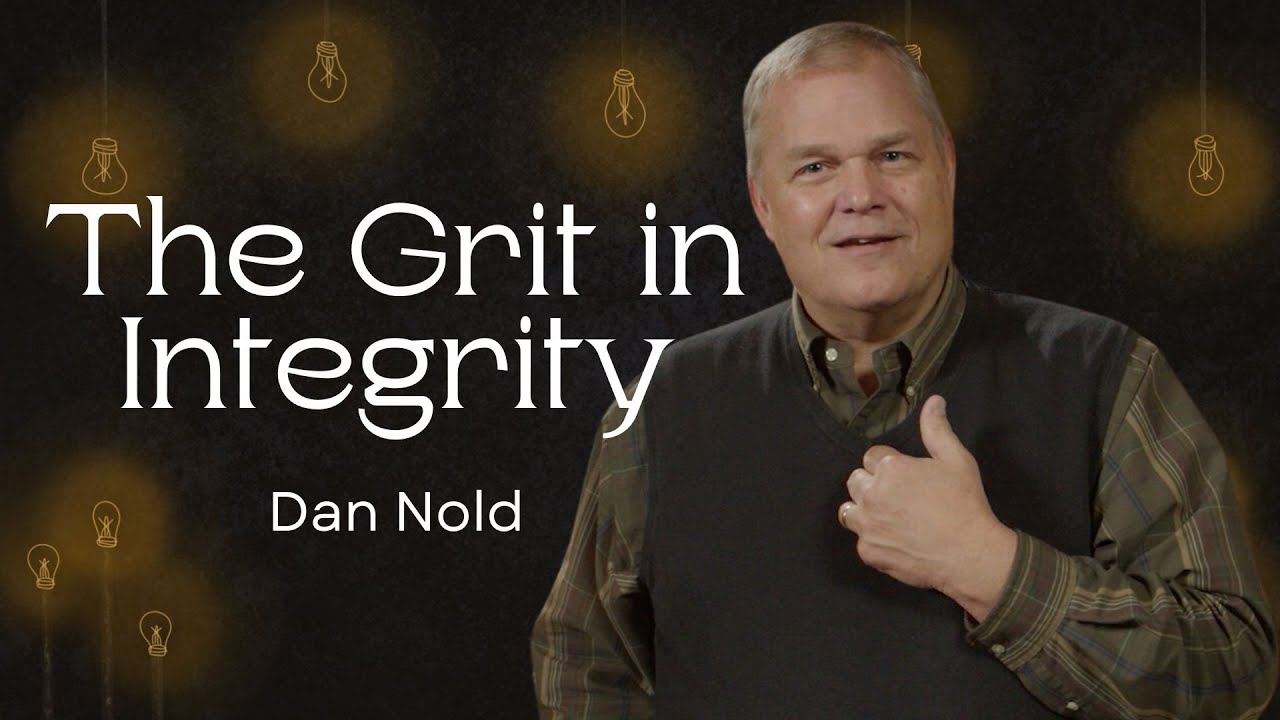 The Grit in Integrity | Gritty Light Sermon Series - YouTube