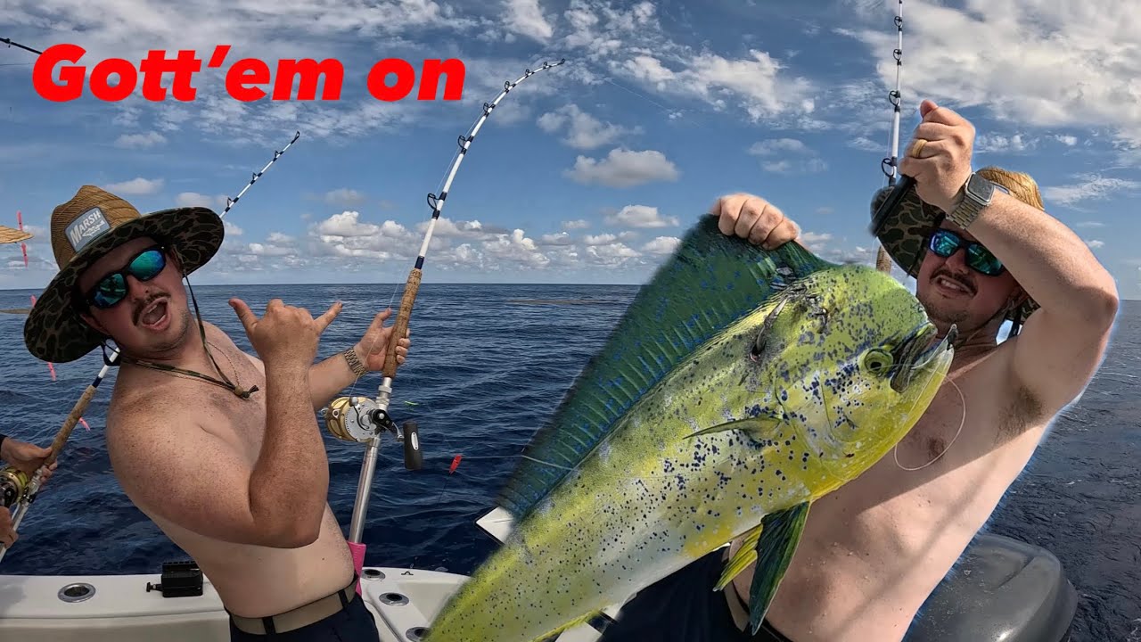 OFFSHORE Trolling For MAHI in Northeast Florida! - YouTube