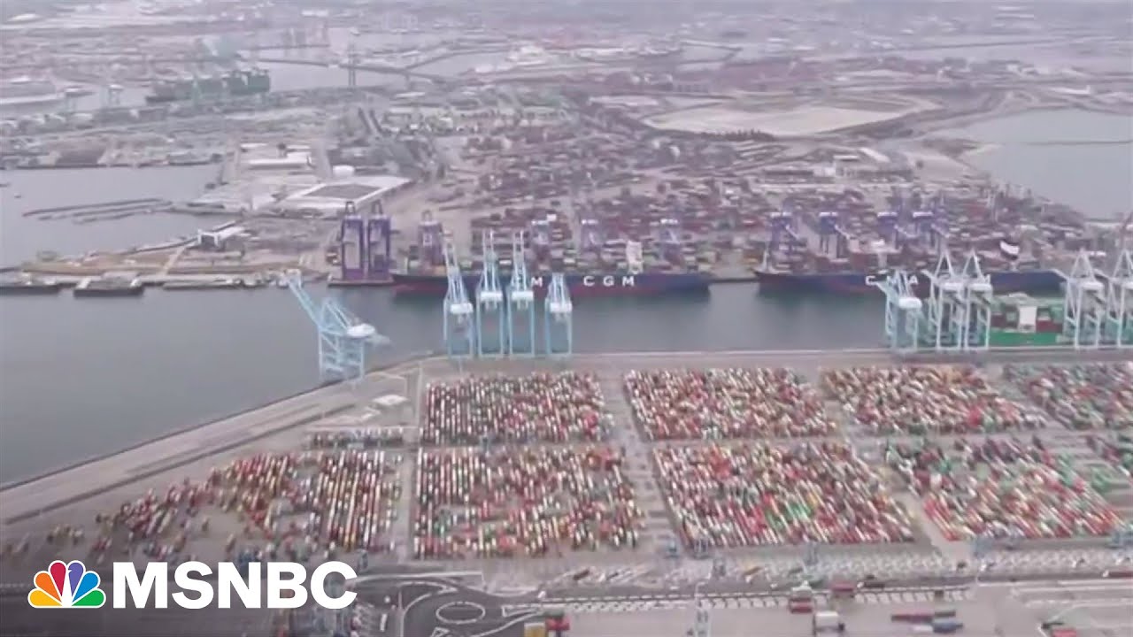 Labor disruption on the West Coast - YouTube