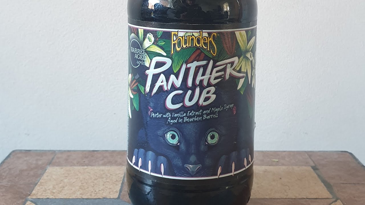 Beer Dad #1780 Founders Panther Cub - YouTube
