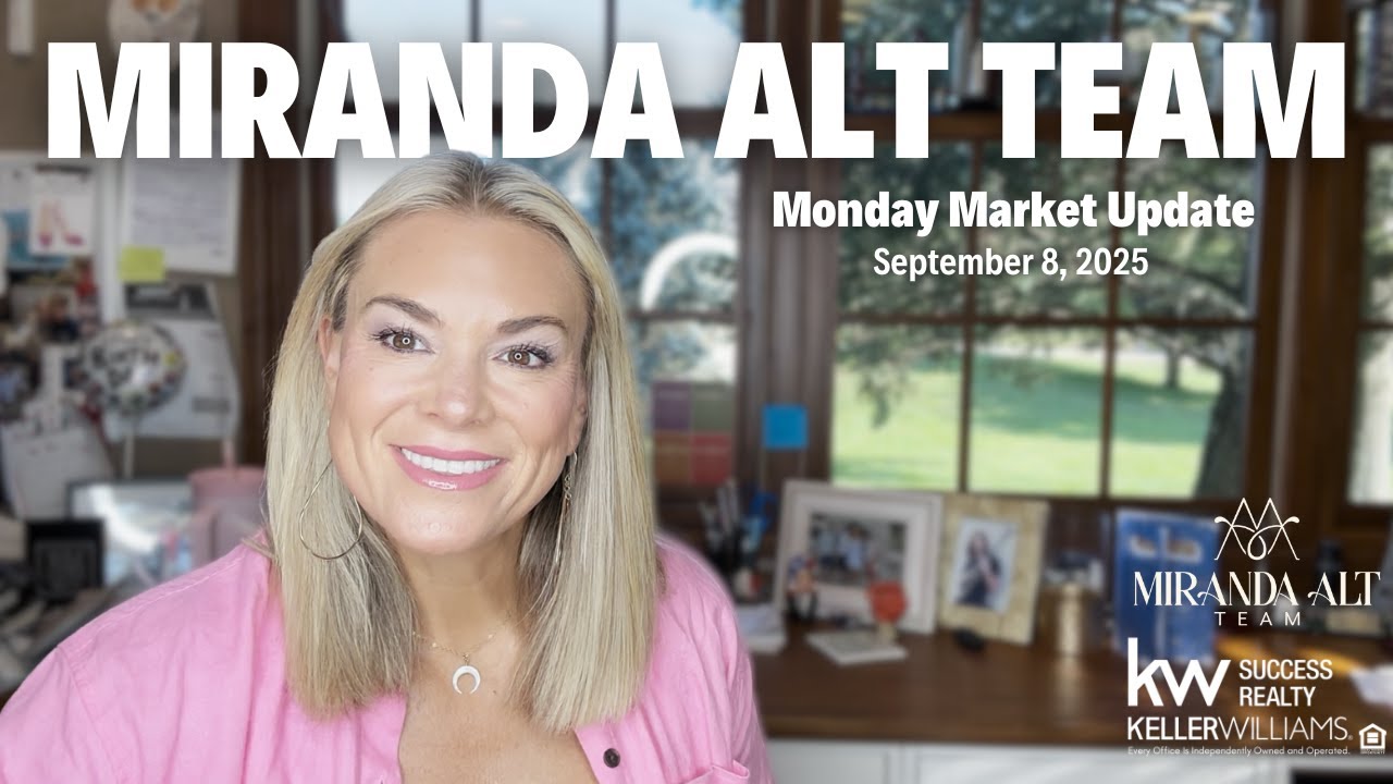 Monday Market Update for September 8, 2025 | Miranda Alt Team - YouTube