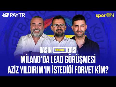 CİHAN KAMER LEAO İÇİN MİLANO'DA | FRED GİDİYOR MU | GAKPO | GONZALO GARCIA | FENERBAHÇE BASIN ODASI