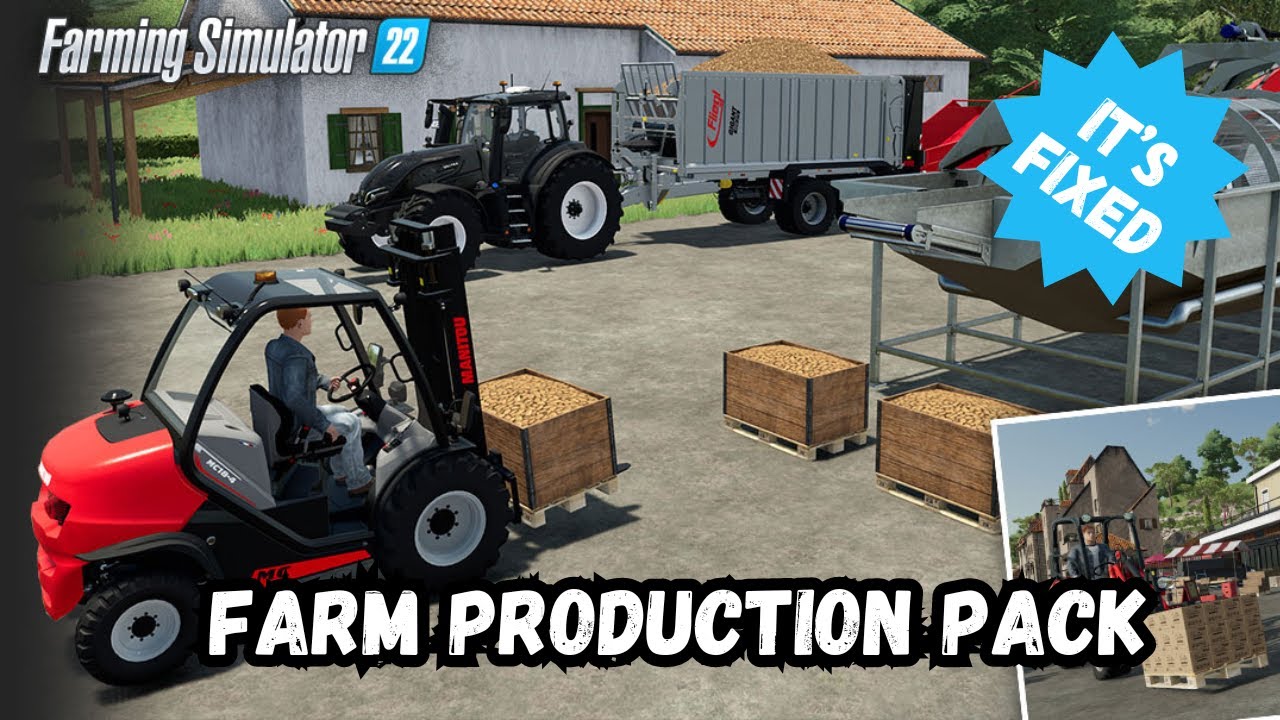 Farm Production Pack DLC - Farming Simulator 22 XBOX - YouTube