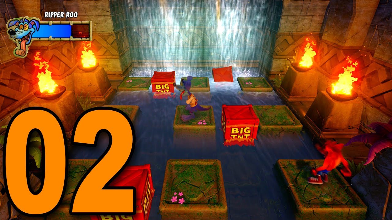 Crash Bandicoot - Part 2 - Ripper Roo - YouTube