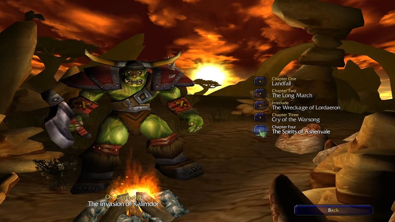 Warcraft 3 Reign of Chaos | Orc Campaign | The Spirits Of Ashenvale | Hard | No Cheat codes ...