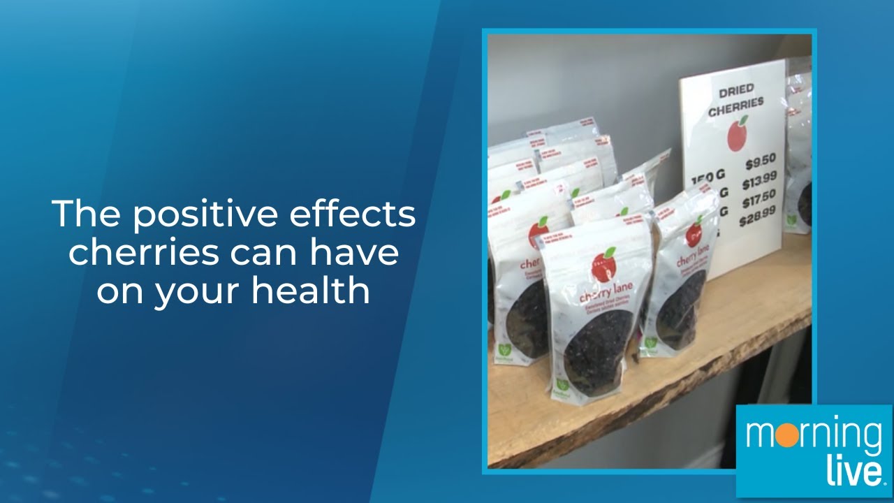 The positive effects cherries can have on your health - YouTube
