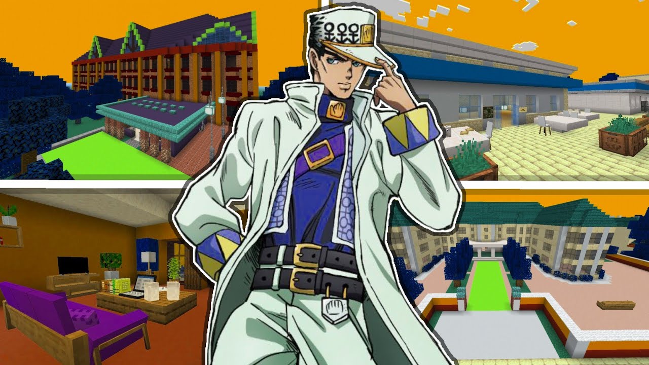 MELHOR MAPA DE JOJO!! ESTÃO RECRIANDO A CIDADE DE MORIOH DA PARTE 4 DE ...