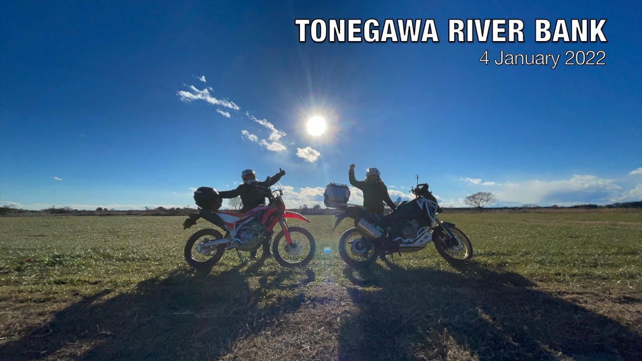 爆走！利根川河川敷ツーリング / Tonegawa River Bank Touring - YouTube