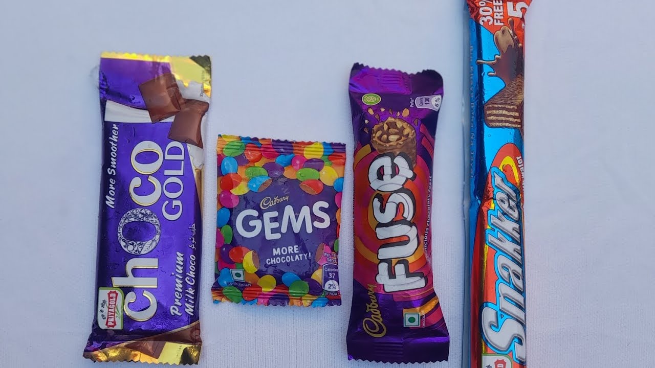 Yummy 😋 Chocolates 🍫 fuse Vs Choco gold vs gems vs snakker Chocolates 🍫 ...