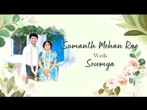 Sumanth Mohan Rao & sowmya wedding Live - YouTube