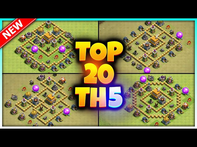 Clash Of Clans Th5 Base Layouts
