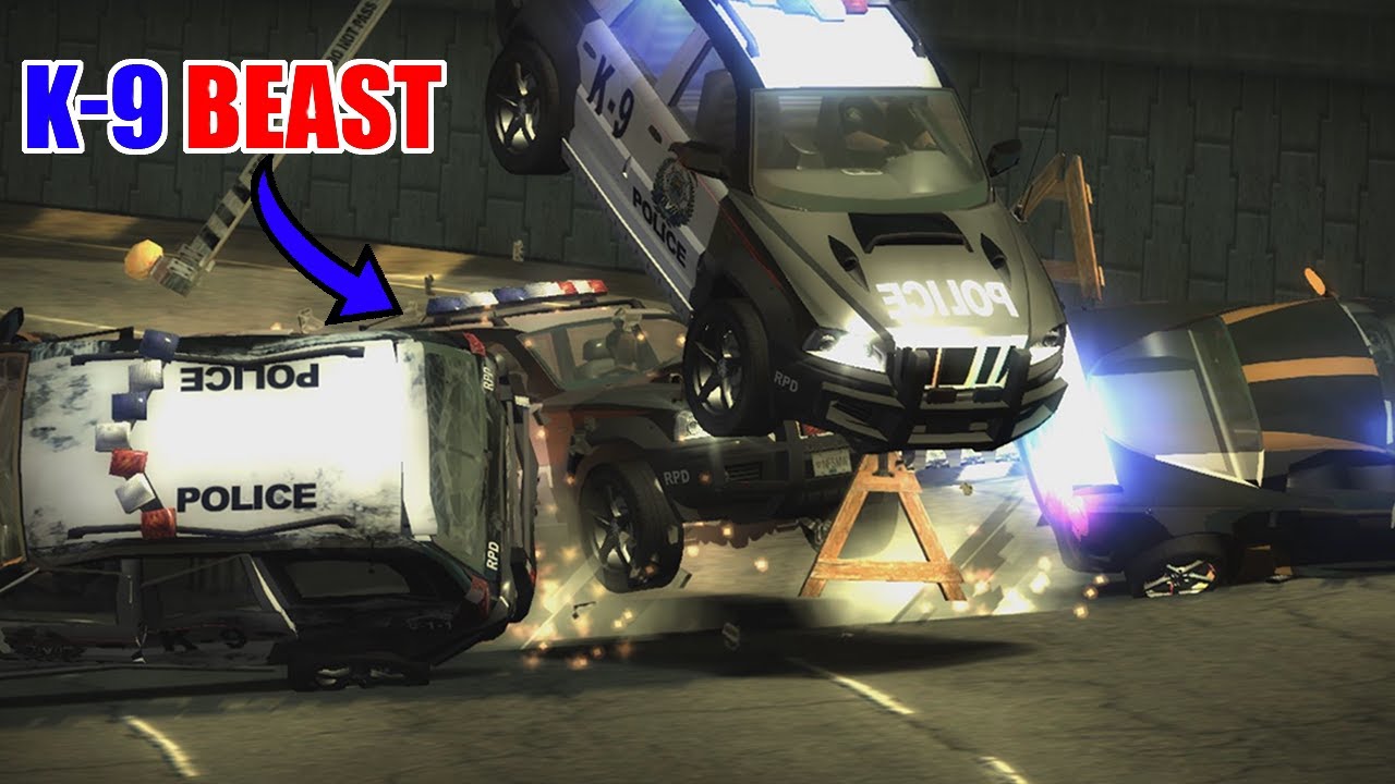 Running from cops... in a RHINO?! | NFS Most Wanted 2005 - YouTube