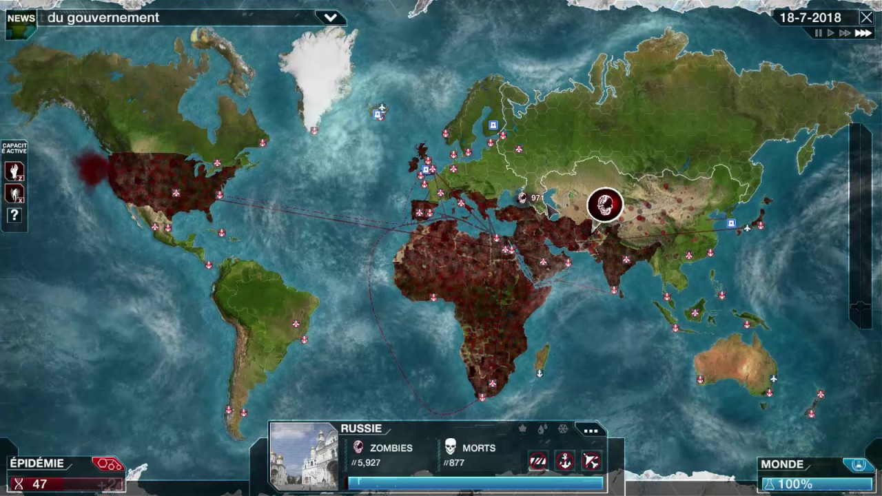 Plague Inc | Virus Necroa en normal : scénario Gizeh (Giza) #19 - YouTube
