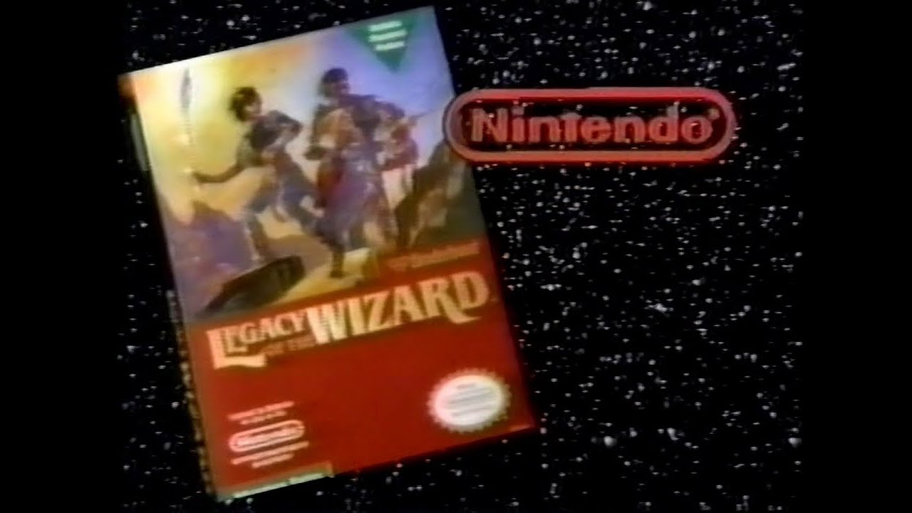 ad - Legacy of the Wizard for Nintendo NES from Broderbund (1989 ...