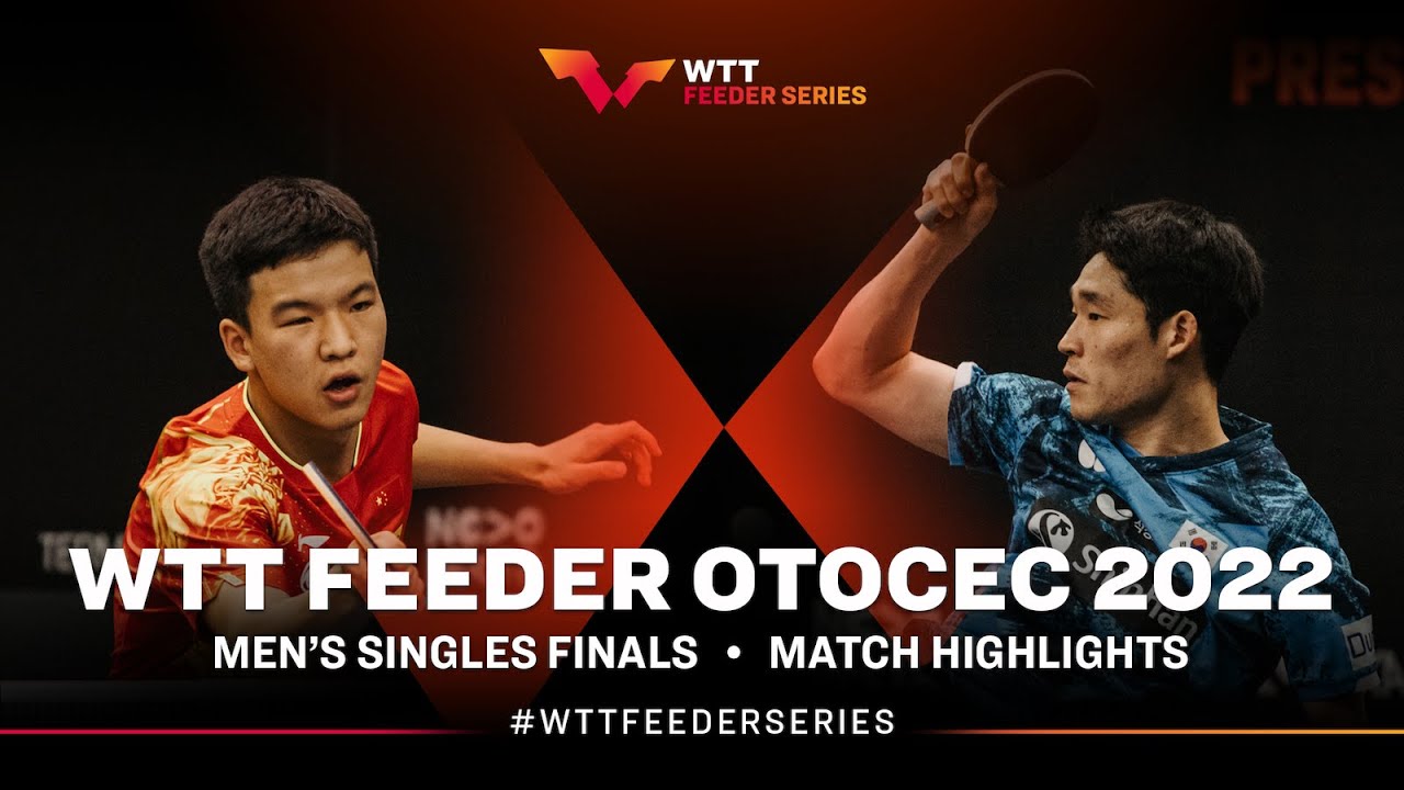 Jang Woojin vs Xiang Peng | MS | WTT Feeder Otocec 2022 (Finals) - YouTube