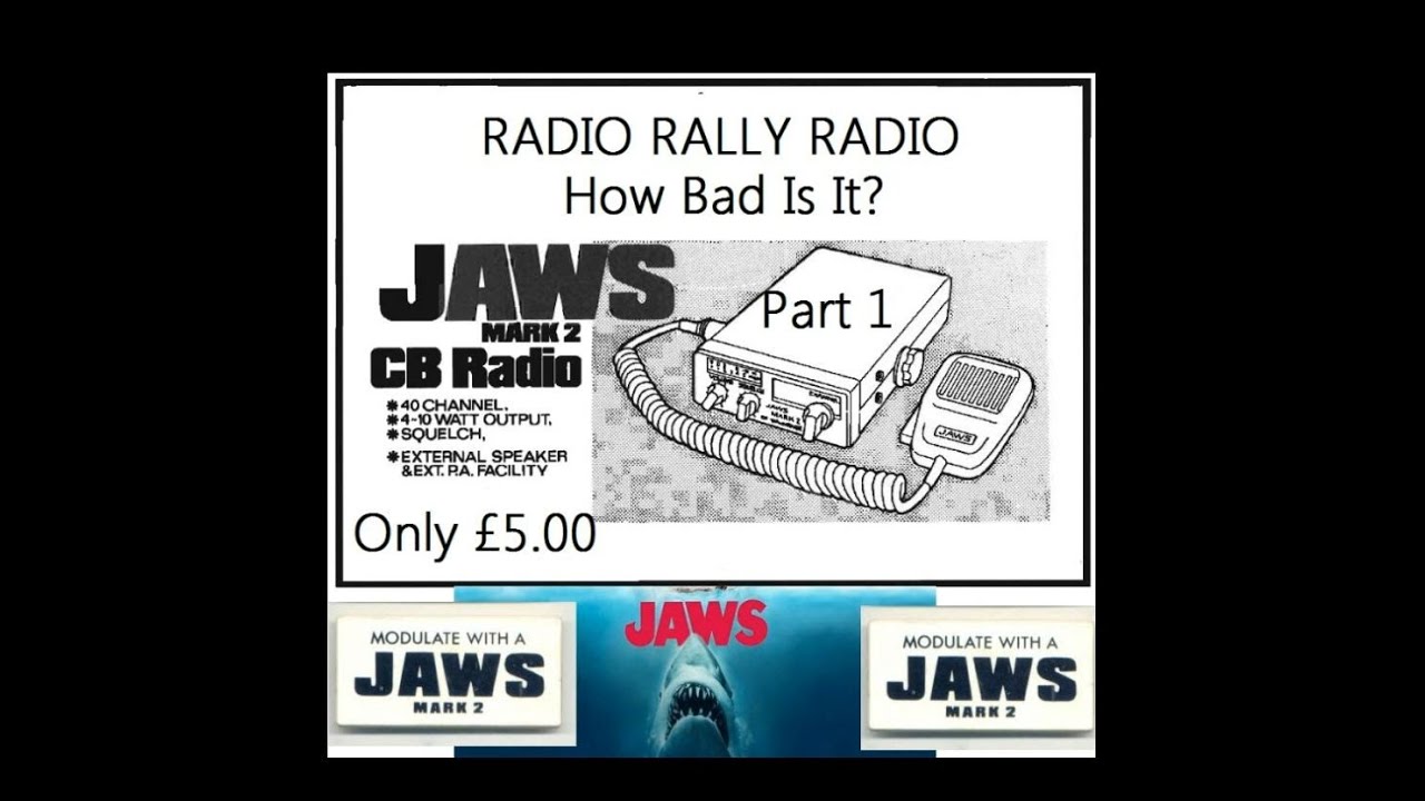 £5.00 Jaws Mark II - Radio Rally Booty - YouTube