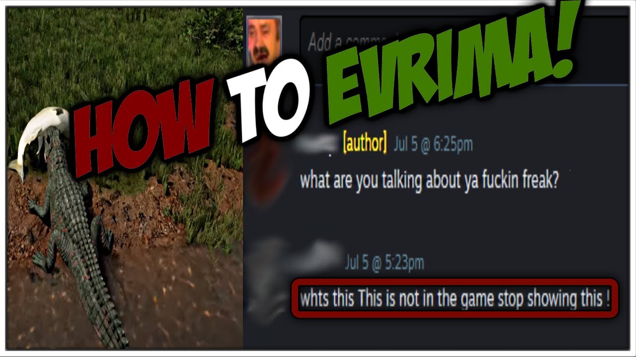 HOW TO play the NEW MAP and Deinosuchus! - EVRIMA | The Isle - YouTube