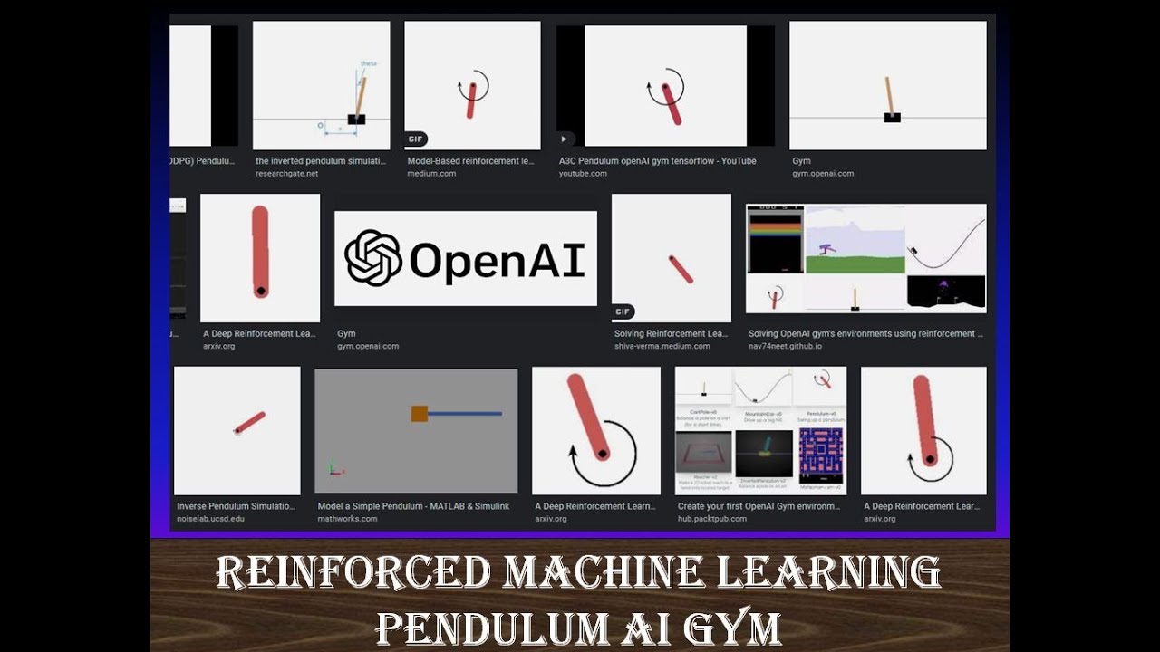 Reinforced Machine Learning - Pendulum AI Gym - YouTube