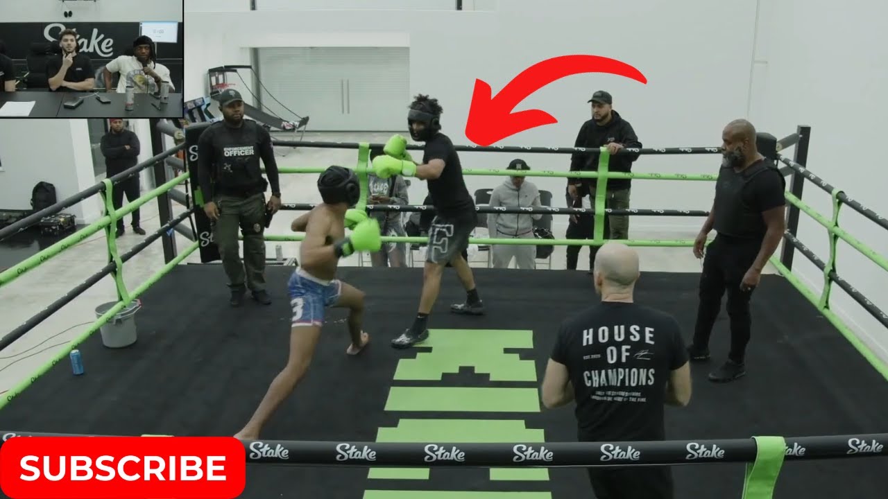 Adin Ross Boxing Event | Snagz vs BigEx (CRAZY) - YouTube
