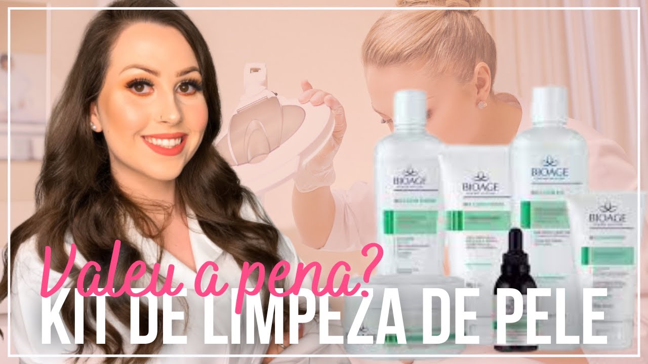 KIT LIMPEZA DE PELE BIOAGE | BIO CLEAN SYSTEM (produtos do kit, valor e ...
