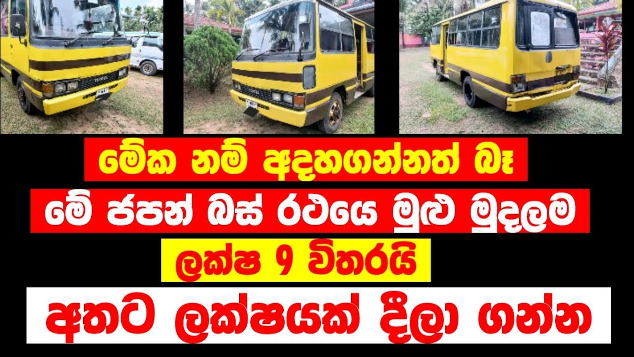 Bus for sale | low price bus | ikman.lk bus | ikman.lk | aduwata bus ...