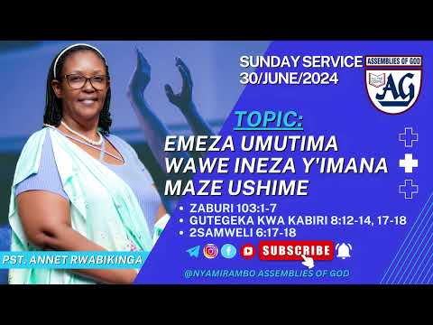 EMEZA UMUTIMA WAWE INEZA Y'IMANA KU BUZIMA BWAWE MAZE USHIME | Pst ...