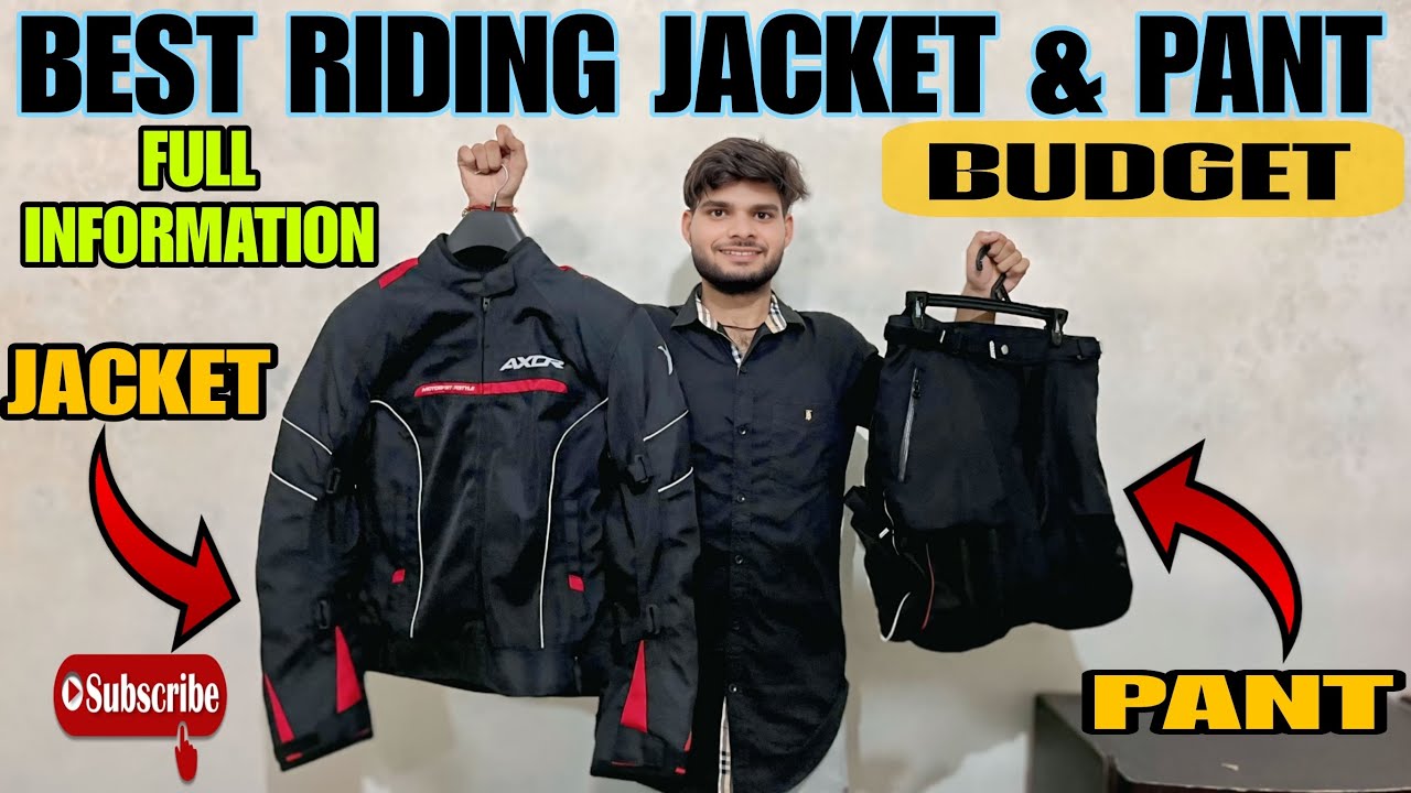 Safety on a Budget! Best Riding Jacket & Pant for Royal Enfield ...