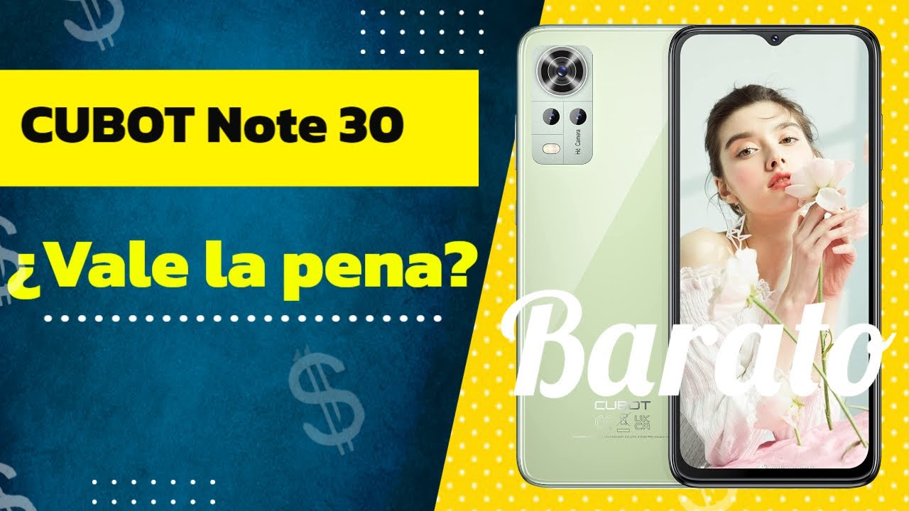 Review del CUBOT Note 30 - ¿Merece la pena comprarlo - YouTube