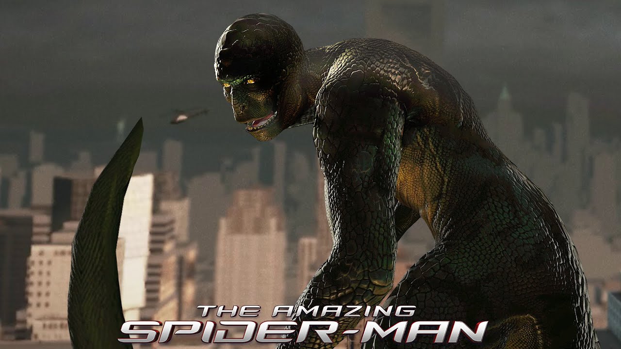 Playing as The Lizard in The Amazing Spider-Man (DLC Challenge) - YouTube