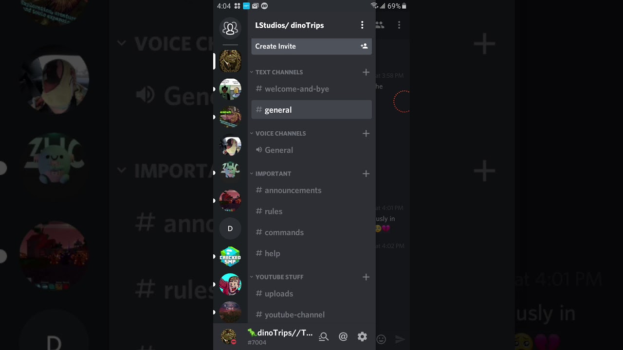 I Have A Discord Server!!! LINK IN DESCRIPTION - YouTube