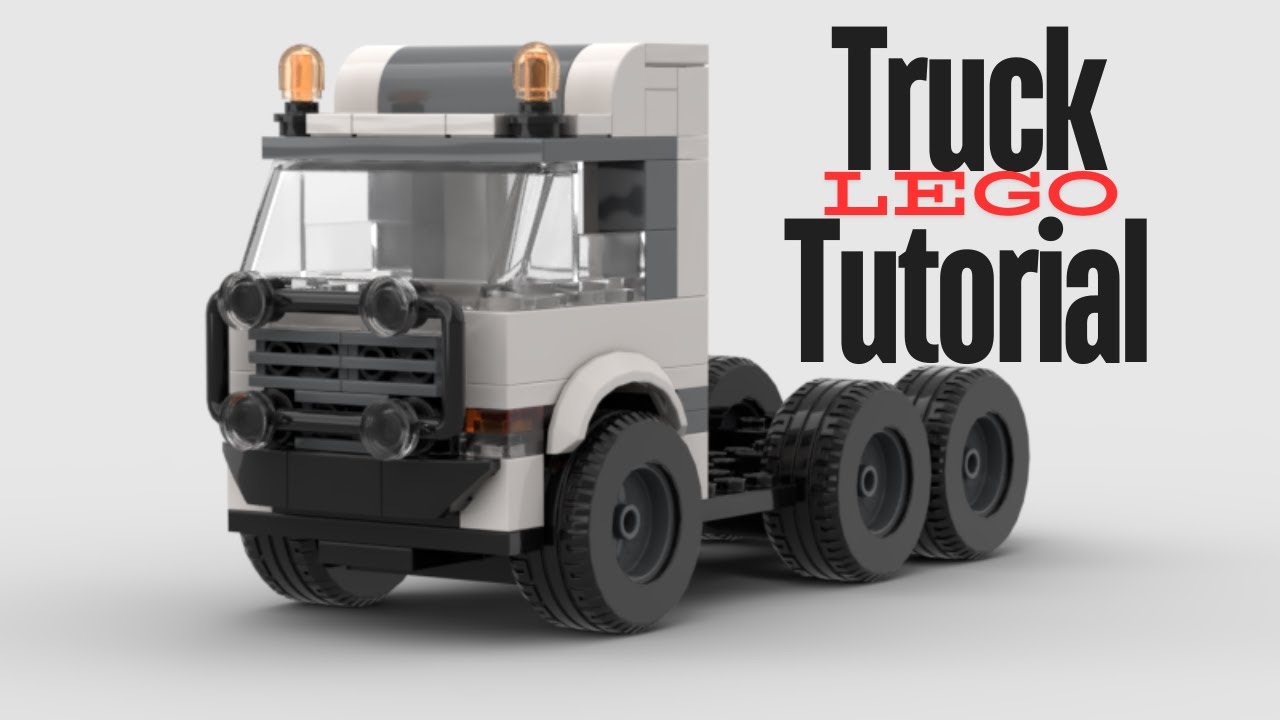 Lego Truck Tutorial for beginners and in bricklinke studio 2.0 - YouTube