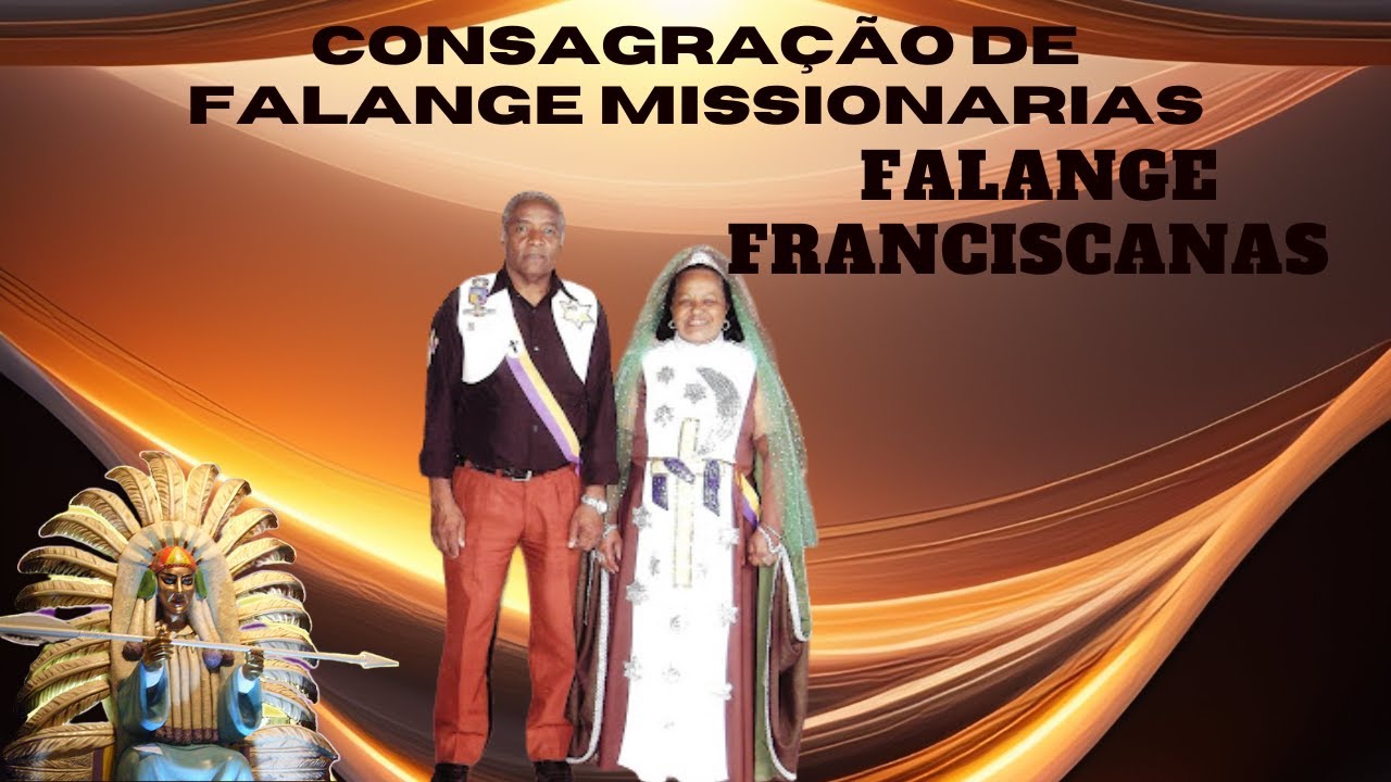 FALANGE FRANCISCANAS consagração de falanges Templo mãe 2023 - YouTube