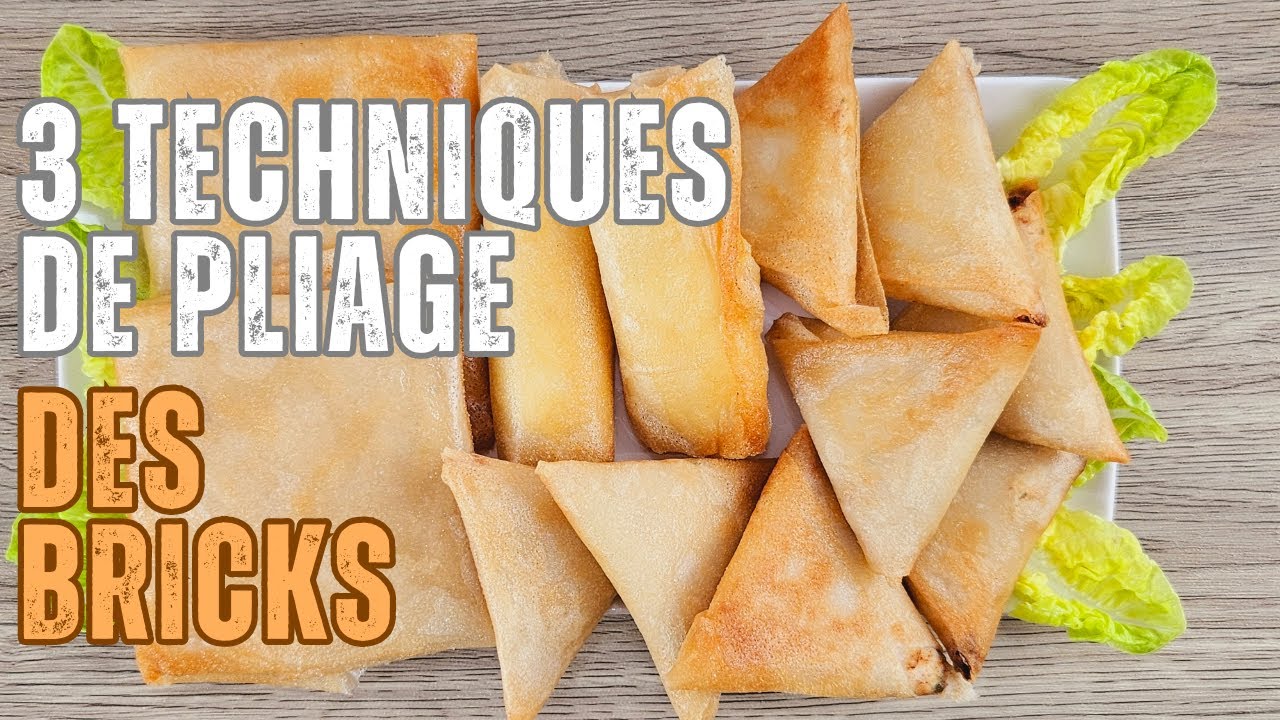 3 Techniques de pliage de bricks : plier des bricks n'aura plus de secret pour vous avec cette ...