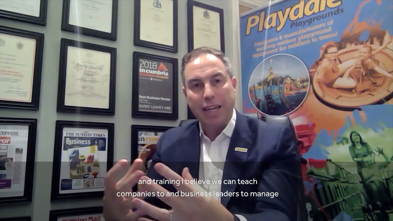 Barry Leahey discussing how to improve productivity in the UK - YouTube