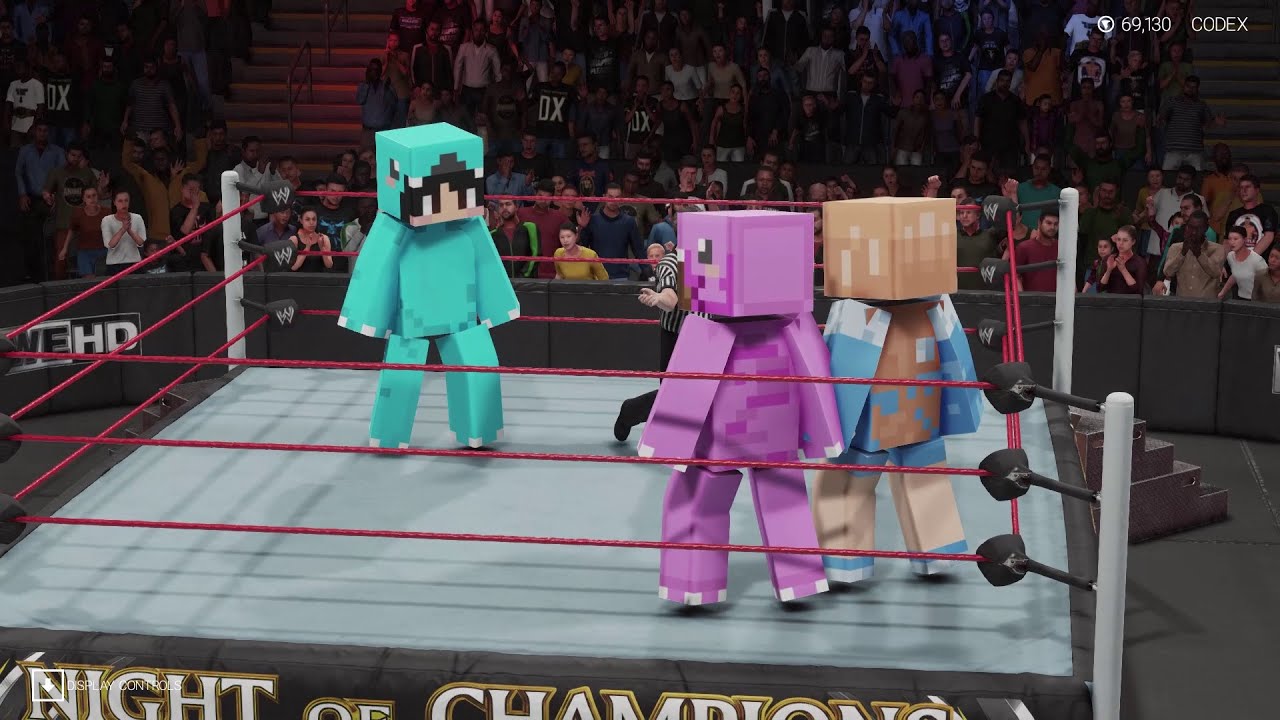 Omz vs. Lily & Crystal | 2vs1 in Minecraft! - YouTube