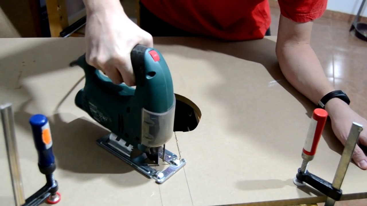 Mesa casera para fresadora / Homemade router table BARATA - YouTube