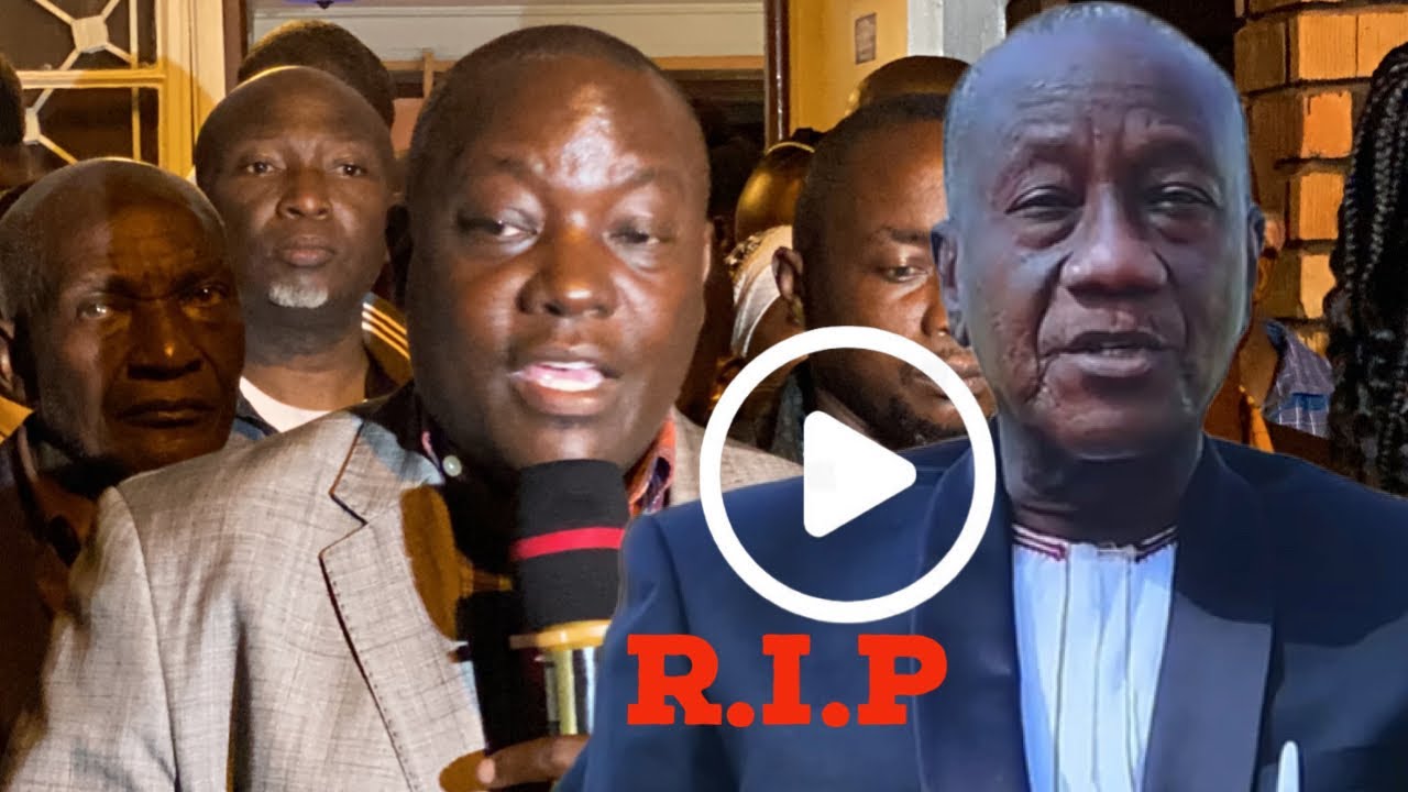 Vice wo’mutaka Lwomwa ayogedde ebigambo byo’mugenzi ebyasembyeyo nga ...